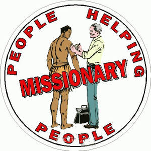Missionary People Helping People - Sticker at Sticker Shoppe