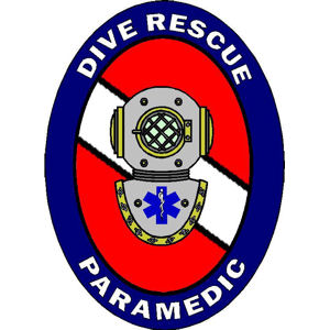 Dive Rescue Paramedic - Decal at Sticker Shoppe