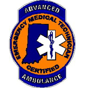 Indiana EMT Advanced Ambulance - Sticker at Sticker Shoppe