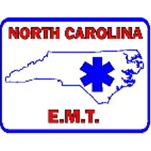 North Carolina EMT Vinyl Sticker at Sticker Shoppe