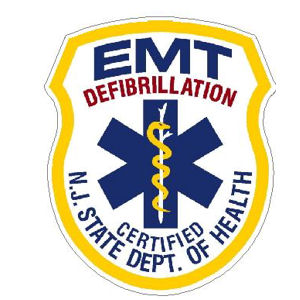 New Jersey EMT-Defibrillation - Sticker at Sticker Shoppe