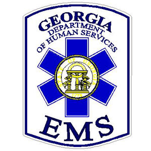 Georgia EMS Vinyl Sticker at Sticker Shoppe