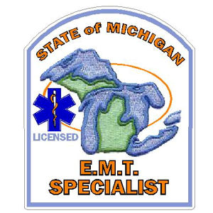 Michigan EMT Specialist - Sticker at Sticker Shoppe