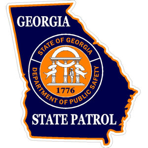 Georgia State Patrol Vinyl Sticker at Sticker Shoppe