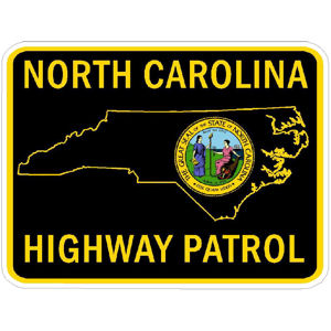 North Carolina Highway Patrol - Sticker at Sticker Shoppe