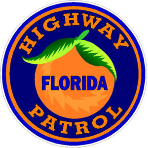 Florida Highway Patrol - Sticker at Sticker Shoppe