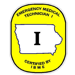 Iowa EMT-I - Sticker at Sticker Shoppe