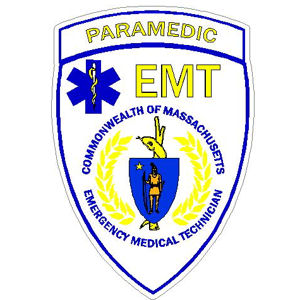 Massachusetts EMT Paramedic - Sticker at Sticker Shoppe