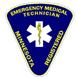 Minnesota EMT Registered - Sticker at Sticker Shoppe