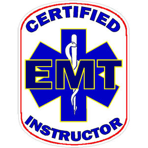 Certified EMT Instructor - Decal at Sticker Shoppe