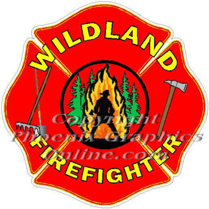 Wildland Firefighter - Decal at Sticker Shoppe