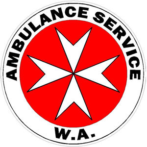 Ambulance Service W.A - Sticker at Sticker Shoppe