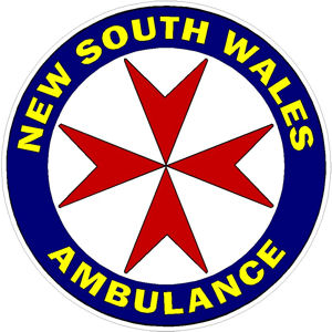 New South Wales Ambulance - Sticker at Sticker Shoppe