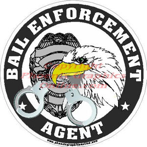 Bail Enforcement Agent Eagle - Decal at Sticker Shoppe