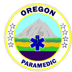 Oregon Paramedic - Sticker at Sticker Shoppe