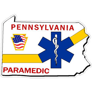 Pennsylvania Paramedic - Sticker at Sticker Shoppe