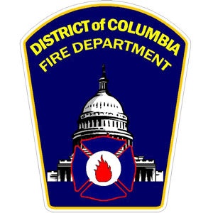 District Of Columbia Fire Department - Vinyl Sticker at Sticker Shoppe