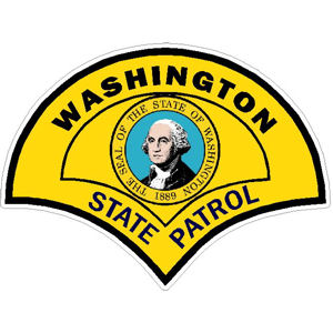 Washington State Patrol - Sticker at Sticker Shoppe