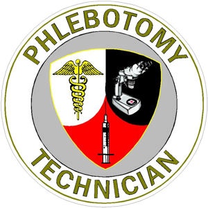 Phlebotomy Technician - Vinyl Sticker at Sticker Shoppe