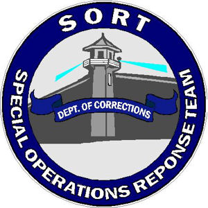 Department Of Corrections SORT Team - Decal at Sticker Shoppe