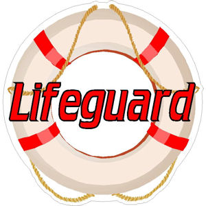 Lifeguard - Sticker at Sticker Shoppe