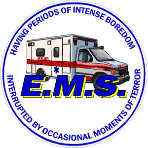 EMS Ambulance - Decal at Sticker Shoppe
