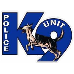 Police K-9 Unit - Decal at Sticker Shoppe