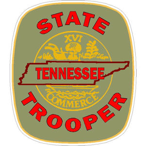 Tennessee State Trooper - Sticker at Sticker Shoppe