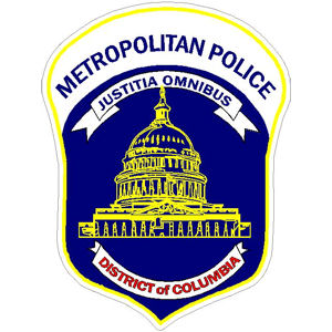 Metropolitan Police District of Columbia - Sticker at Sticker Shoppe
