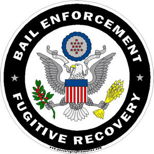Bail Enforcement Fugitive Recovery - Decal at Sticker Shoppe