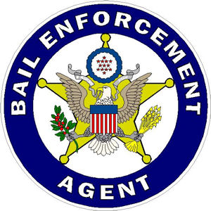 Bail Enforcement Agent - Round Sticker at Sticker Shoppe
