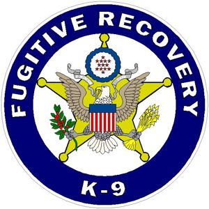Fugitive Recovery K-9 - Decal at Sticker Shoppe