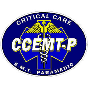 CCEMT-P Critical Care EMT Paramedic - Decal at Sticker Shoppe