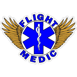 Flight Medic Wings - Sticker at Sticker Shoppe