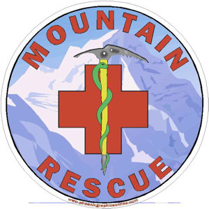 Mountain Rescue - Sticker at Sticker Shoppe