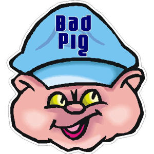 Bad Pig - Sticker at Sticker Shoppe