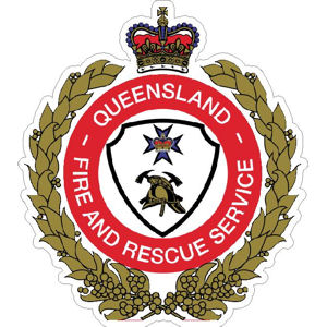 Queensland Fire And Rescue Service - Sticker at Sticker Shoppe