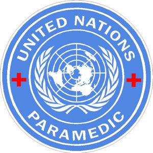 United Nations Paramedic - Sticker at Sticker Shoppe
