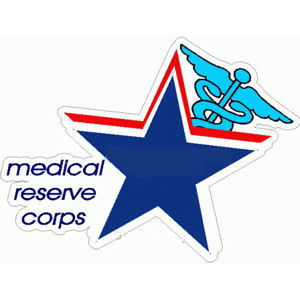 Medical Reserve Corps - Sticker at Sticker Shoppe