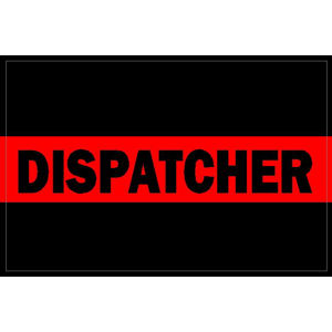 Thin Red Line Dispatcher - Decal at Sticker Shoppe