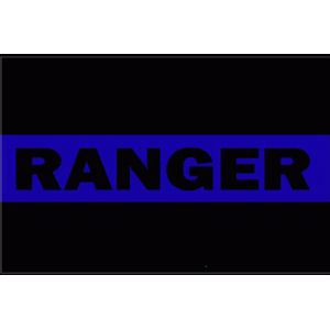 Thin Blue Line Ranger - Decal at Sticker Shoppe
