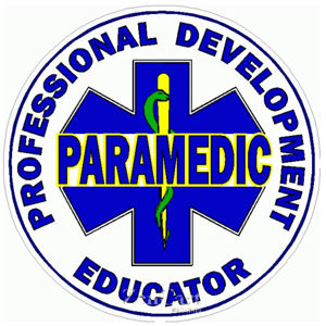 Paramedic Professional Development Educator - Decal at Sticker Shoppe