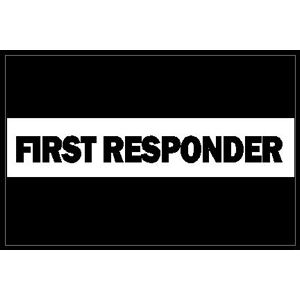 Thin White Line First Responder Vinyl Sticker at Sticker Shoppe