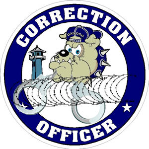 Correction Officer - Sticker at Sticker Shoppe
