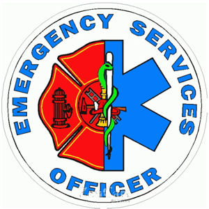 Emergency Services Officer - Sticker at Sticker Shoppe