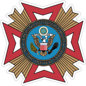 VFW Veterans of Foreign Wars - Sticker at Sticker Shoppe