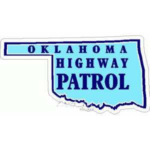 Oklahoma Highway Patrol - Sticker at Sticker Shoppe