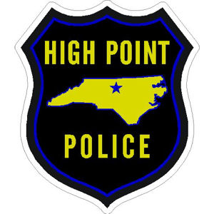 High Point Police - Sticker at Sticker Shoppe