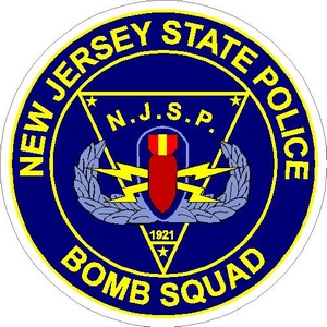 New Jersey State Police Bomb Squad - Vinyl Sticker at Sticker Shoppe