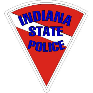 Indiana State Police Dive Team Vinyl Sticker at Sticker Shoppe